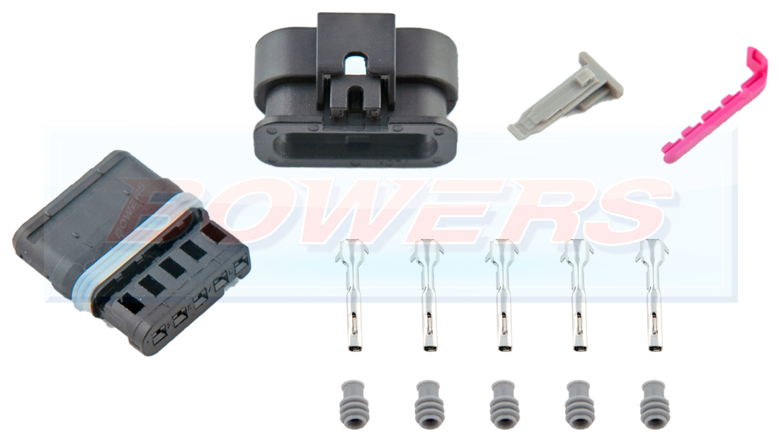 5 Pin Audi/Seat/Skoda/VW Mass Air Flow MAF Sensor Connector Plug ...