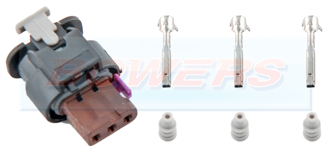 3 Pin Audi/Seat/Skoda/VW Air Flow Mass Meter MAF Connector Plug ...