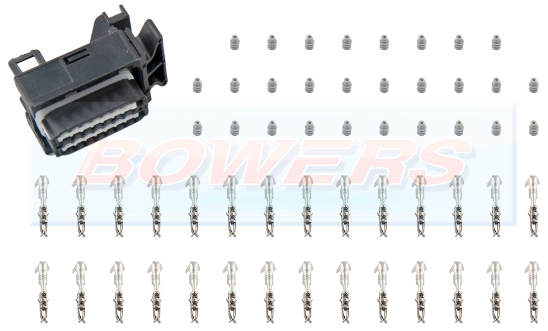 28 Pin Audi Adblue Harness Connector Plug 1J0906379B - Bowers Parts Online