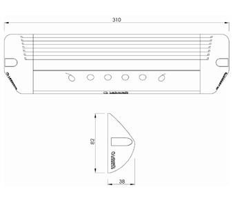 Labcraft 12v/24v Scenelite SI6 Angled LED Interior/Exterior Light - H ...
